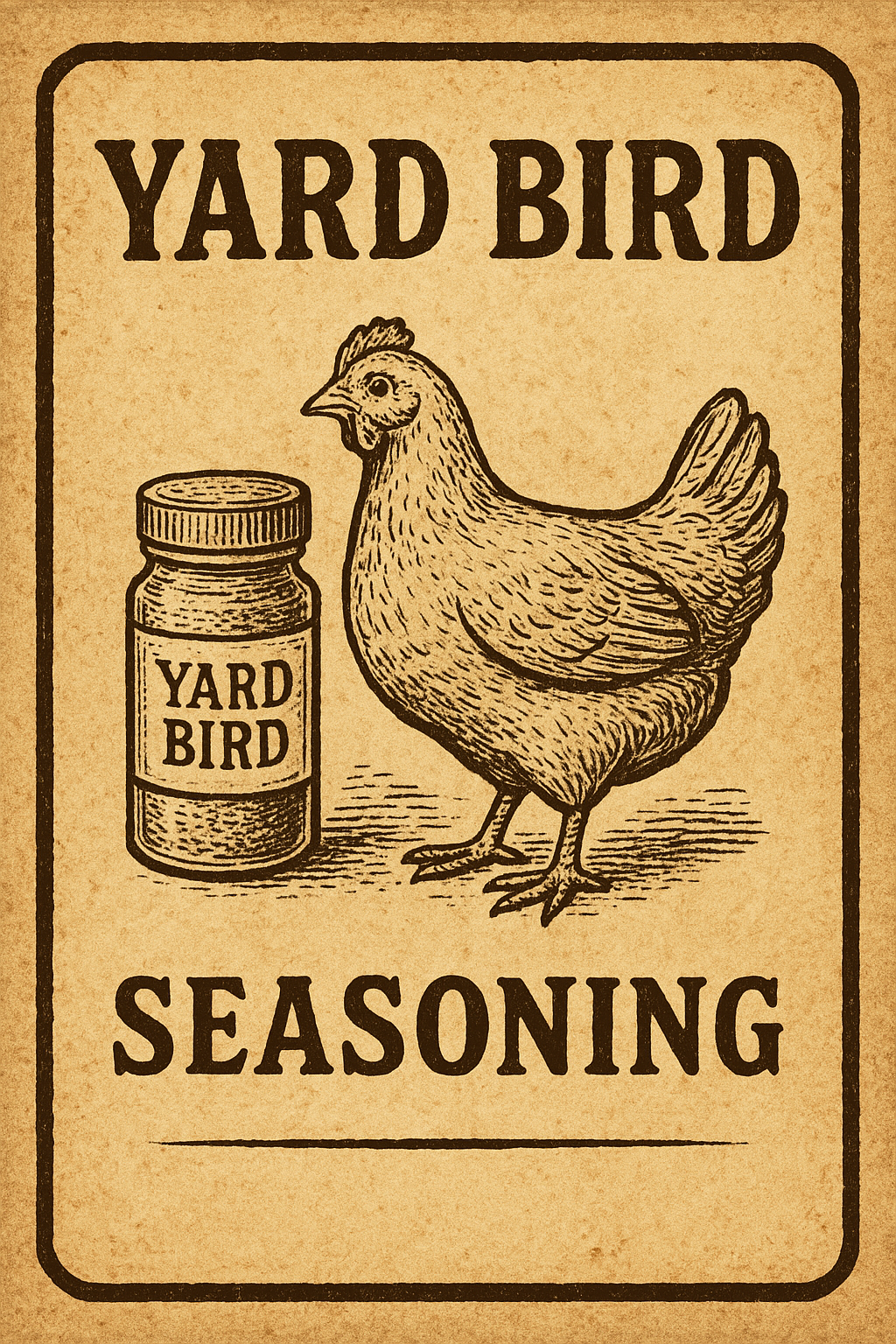 Yard Bird Seasoning™ 7.3oz – Hale Hole's Van Roehling